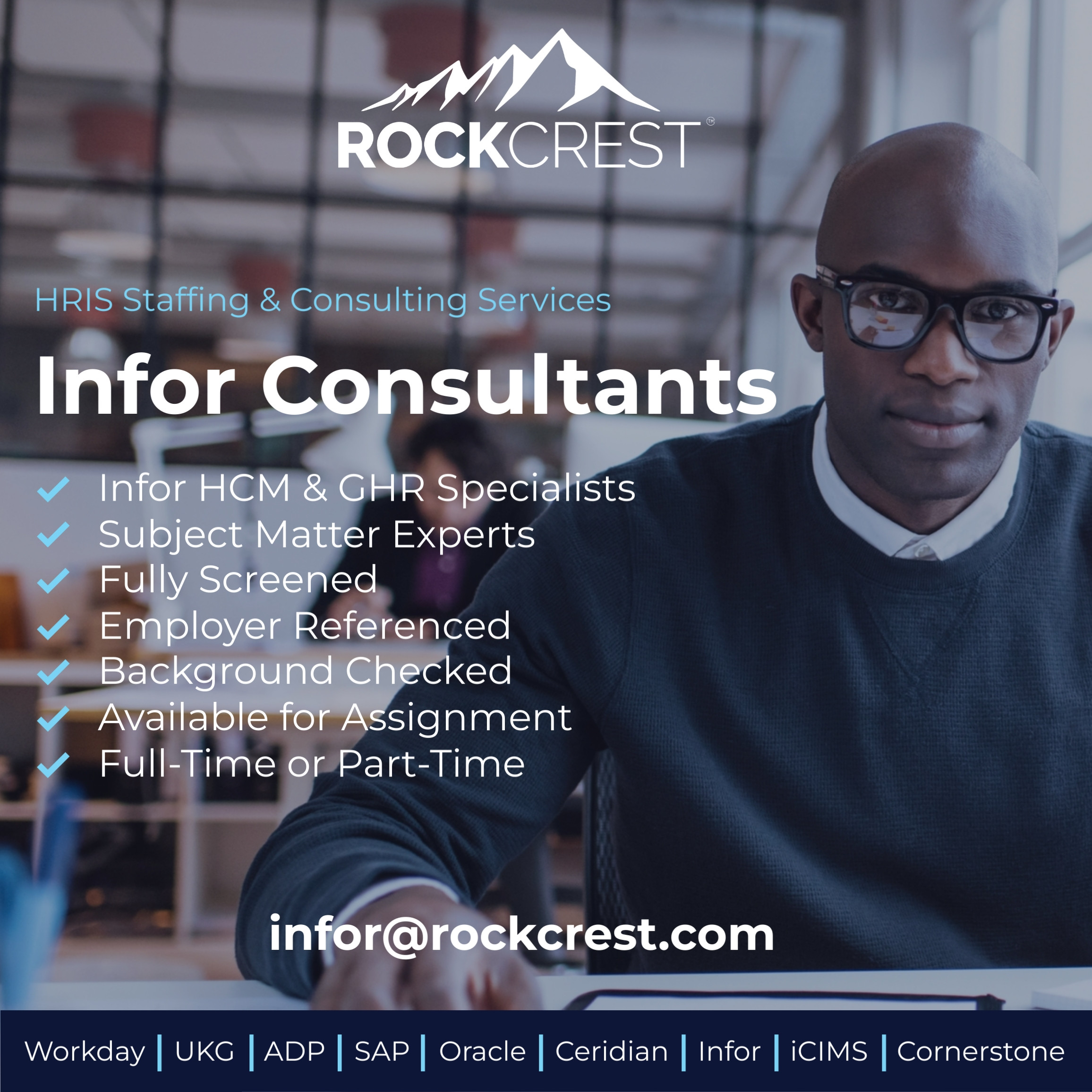 Infor HCM CloudSuite Consultants | ROCKCREST